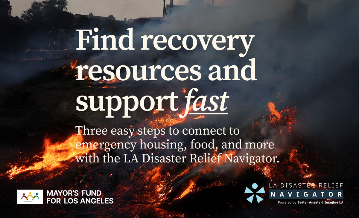 Announcing the LA Disaster Relief Navigator - Mayor's Fund for Los Angeles
